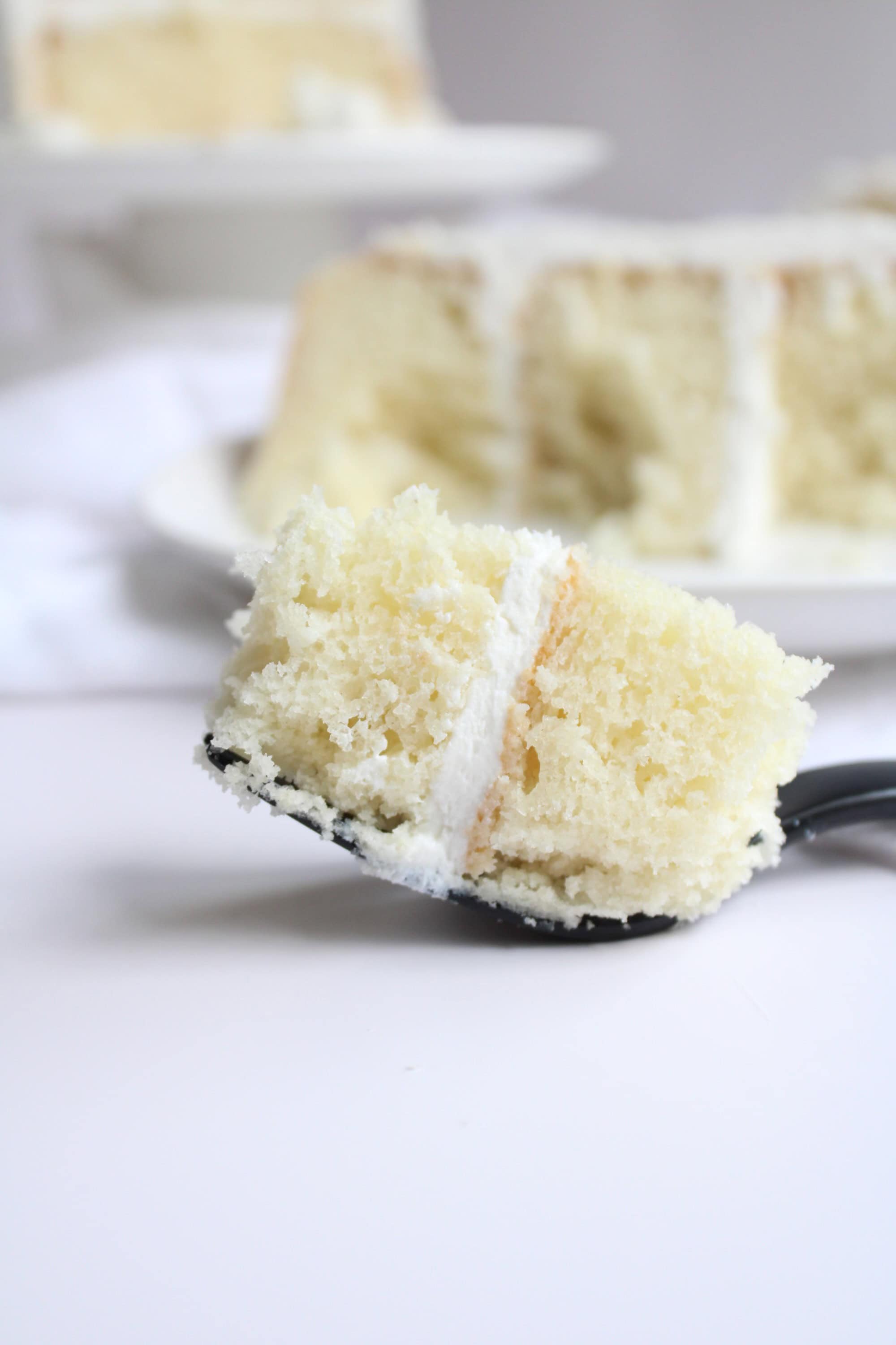 The Ultimate White Almond Cake