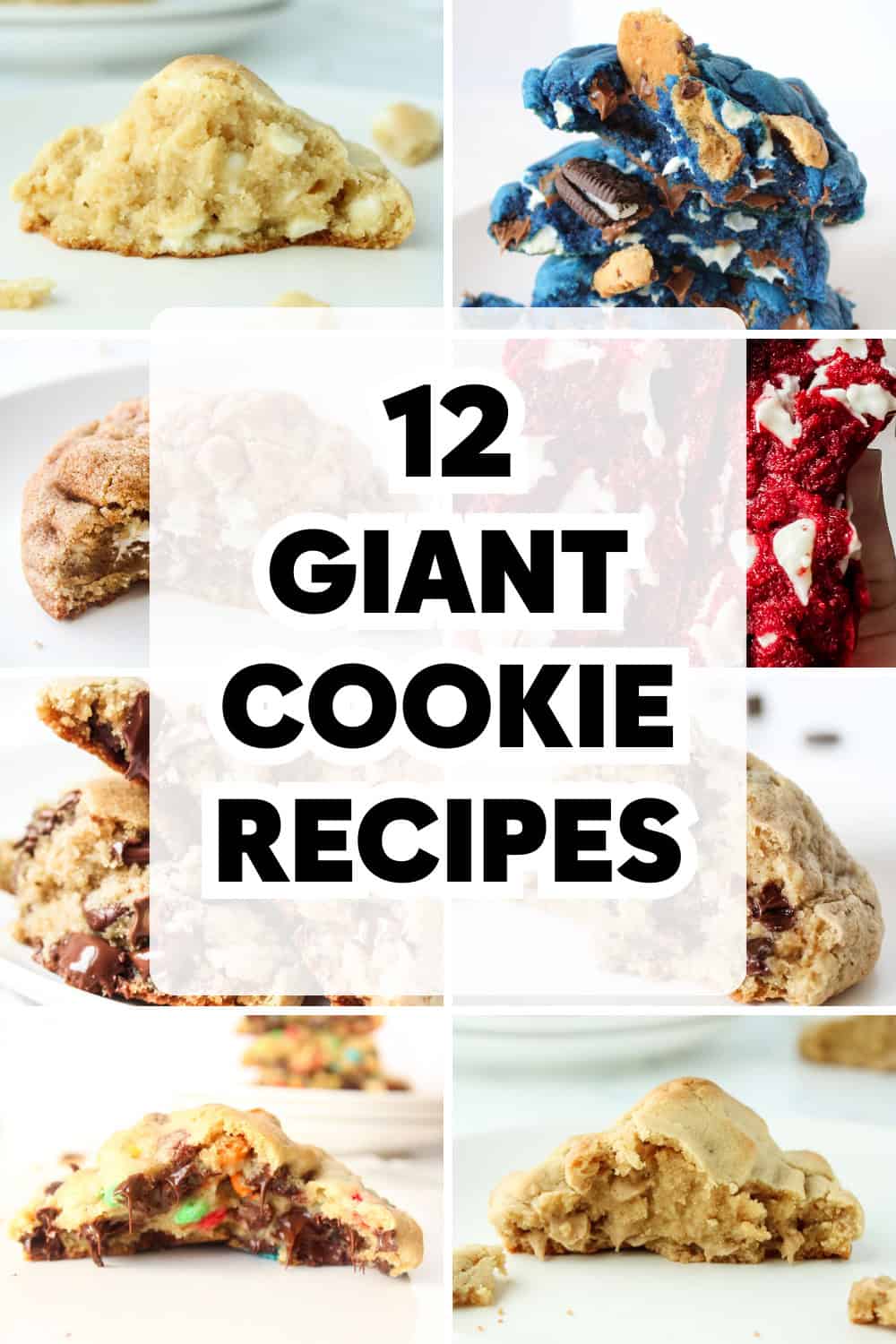 Giant Chocolate Chip Cookies (No-Chill Recipe!)
